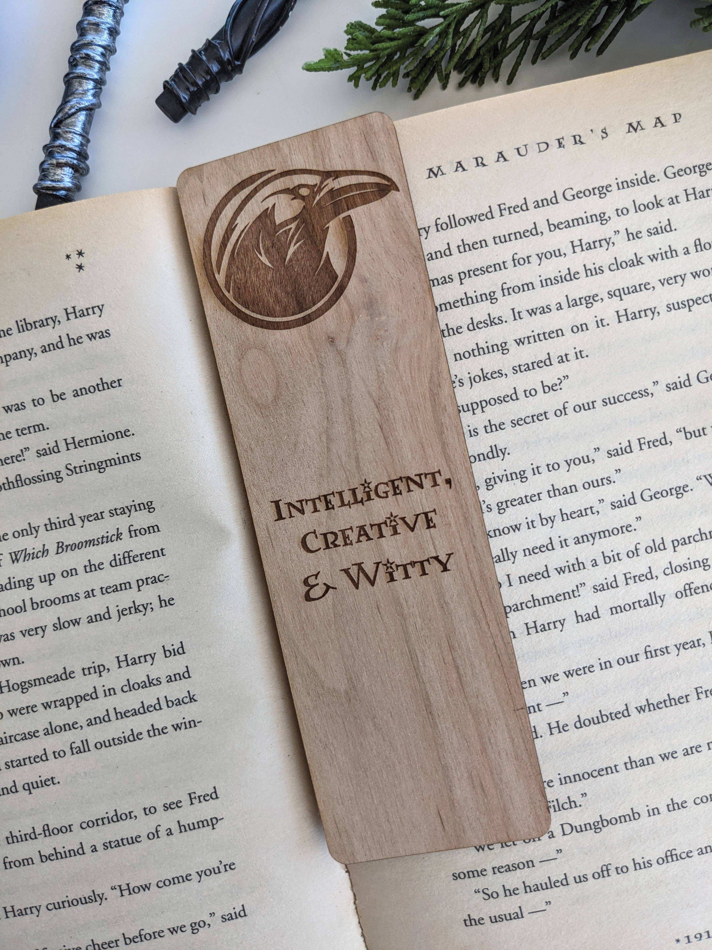 House Ravenclaw - Harry Potter - Wooden Bookmark | The Rift Games Inc