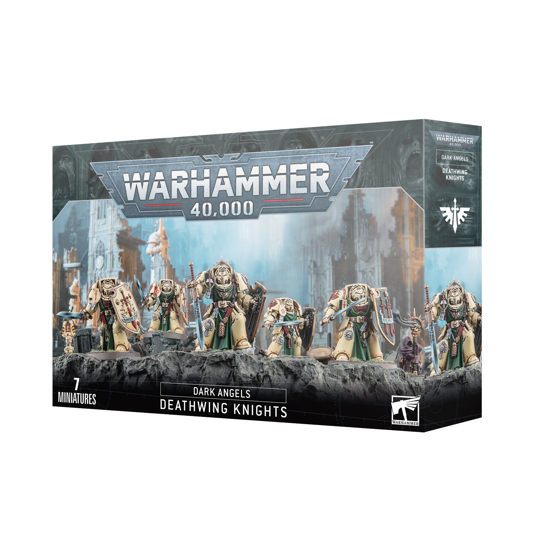 Warhammer 40,000 Dark Angels Deathwing Knights 44-22 | The Rift Games Inc