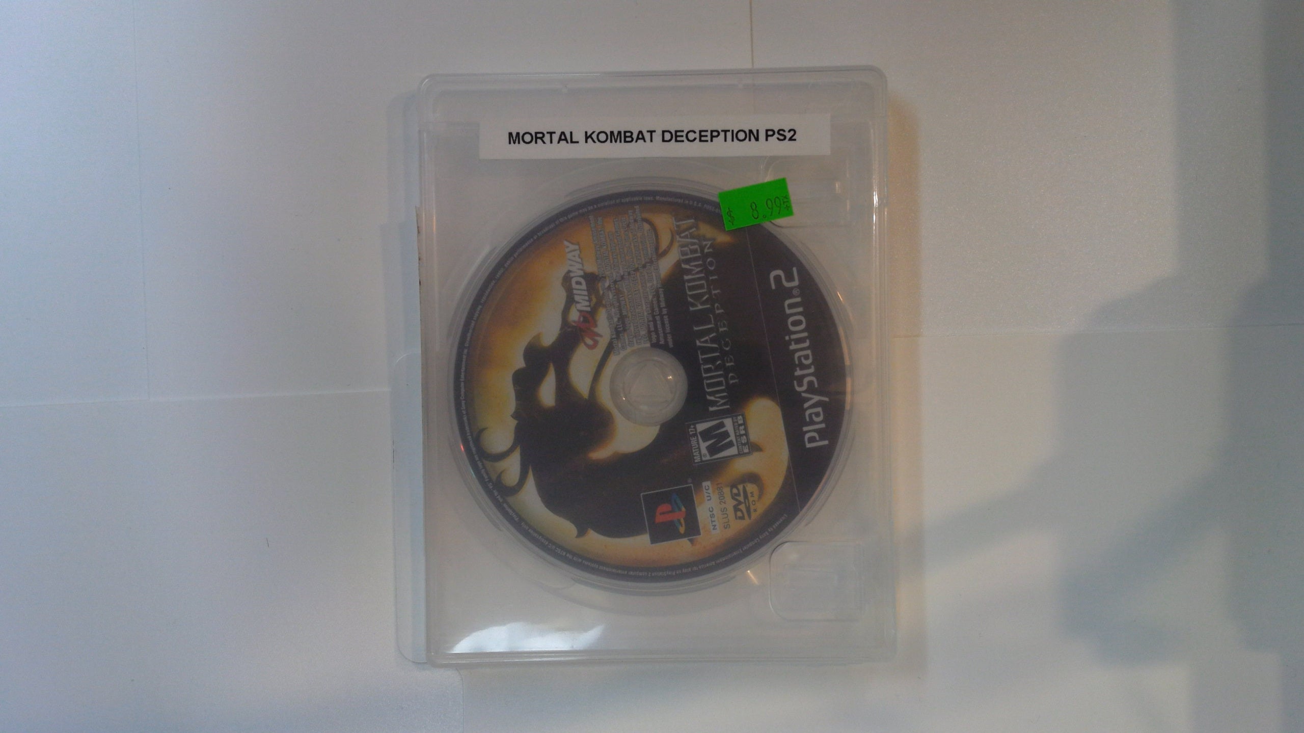 Mortal Kombat Deception (2004) - PS2 - Used (Disc Only) | The Rift ...