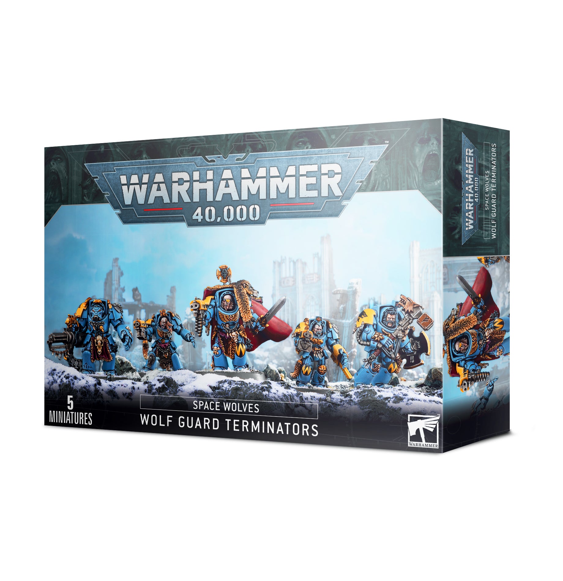 Wolf Guard Terminators | Space Wolves | Warhammer: 40K | The Rift Games Inc