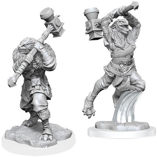 Ravenite Barbarian - Critical Role Unpainted Miniatures: W1 - Wizkids ...